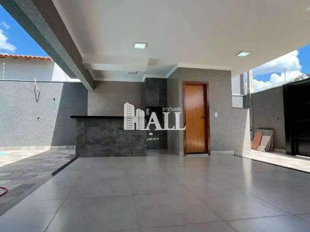 Casa / Sobrado para Venda em Mirassol/SP Residencial Parque dos Ipês II 3 Quartos