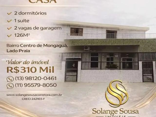 Casa / Sobrado para Venda em Mongaguá/SP Centro 2 Quartos