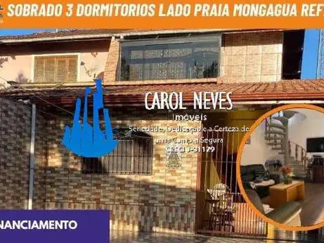 Casa / Sobrado para Venda em Mongaguá/SP Florida Mirim 3 Quartos
