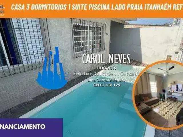 Casa / Sobrado para Venda em Mongaguá/SP Itaóca 3 Quartos