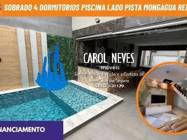 Casa / Sobrado para Venda em Mongaguá/SP Jardim Praia Grande 4 Quartos
