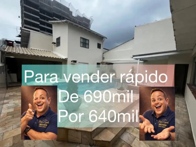 Casa / Sobrado para Venda em Mongaguá/SP Vila São Paulo 3 Quartos