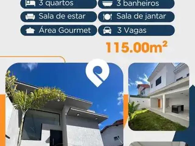 Casa / Sobrado para Venda em Mogi das Cruzes/SP Vila Rei 3 Quartos