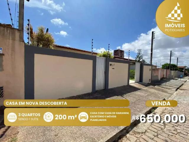 Casa / Sobrado para Venda em Natal/RN Nova Descoberta 3 Quartos