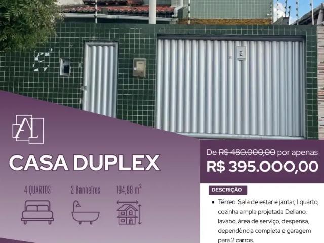 Casa / Sobrado para Venda em Natal/RN Lagoa Seca 5 Quartos