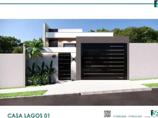 Casa / Sobrado para Venda em Nova Odessa/SP Jardim Dos Lagos 2 3 Quartos
