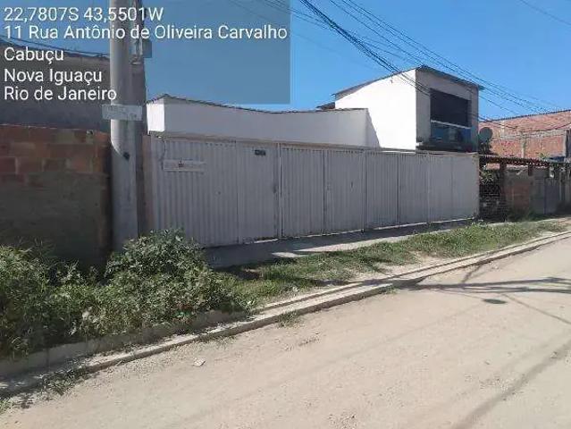Casa / Sobrado para Venda em Nova Iguaçu/RJ Cabuçu 1 Quartos