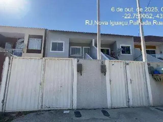 Casa / Sobrado para Venda em Nova Iguaçu/RJ Palhada 2 Quartos