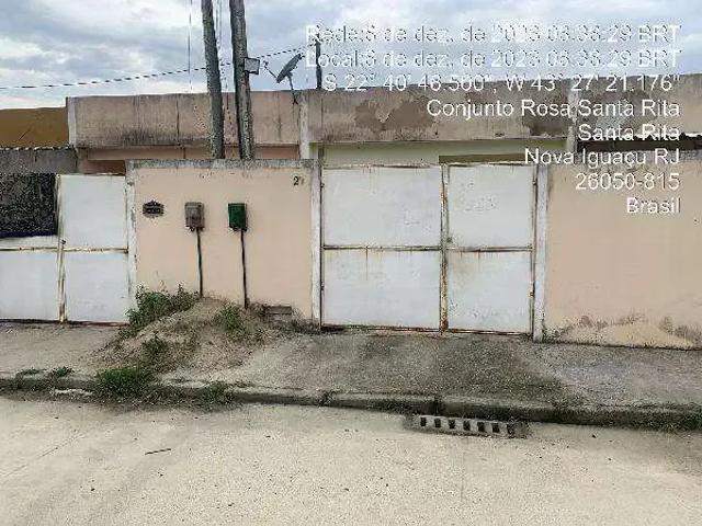 Casa / Sobrado para Venda em Nova Iguaçu/RJ Santa Rita 2 Quartos