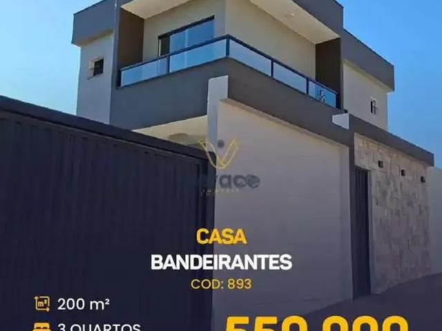 Casa / Sobrado para Venda em Ouro Branco/MG Bandeirantes 3 Quartos