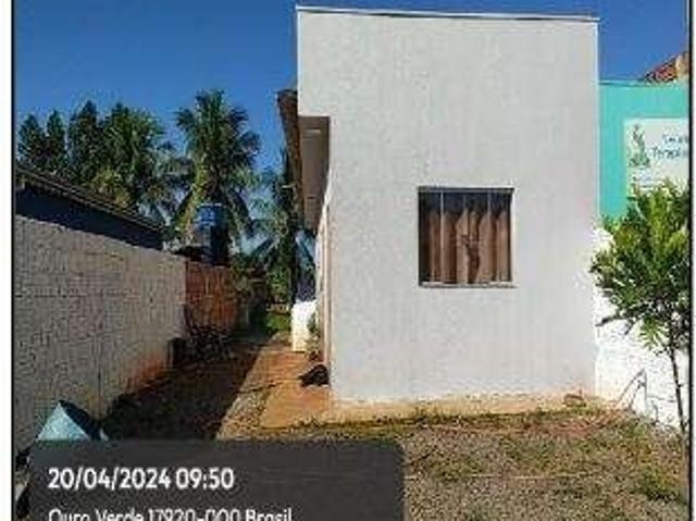 Casa / Sobrado para Venda em Ouro Verde/SP Centro 2 Quartos