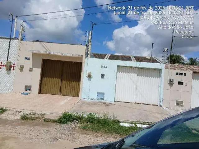 Casa / Sobrado para Venda em Pacatuba/CE Pavuna 2 Quartos