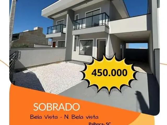 Casa / Sobrado para Venda em Palhoça/SC Bela Vista 2 Quartos