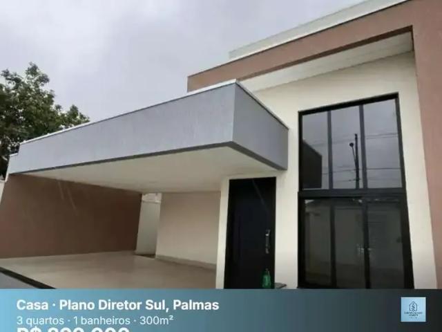 Casa / Sobrado para Venda em Palmas/TO Plano Diretor Sul 3 Quartos