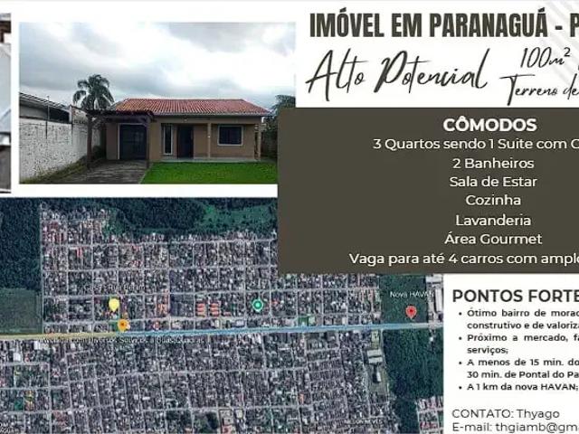 Casa / Sobrado para Venda em Paranaguá/PR Parque Agari 2 Quartos