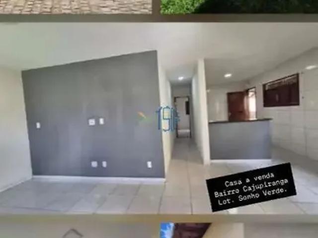 Casa / Sobrado para Venda em Parnamirim/RN Cajupiranga 2 Quartos