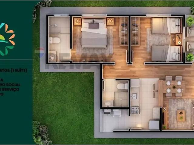 Casa / Sobrado para Venda em Parnamirim/RN Bela Parnamirim 2 Quartos