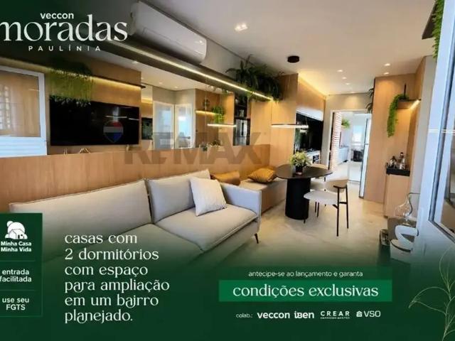 Casa / Sobrado para Venda em Paulínia/SP Saltinho 2 Quartos