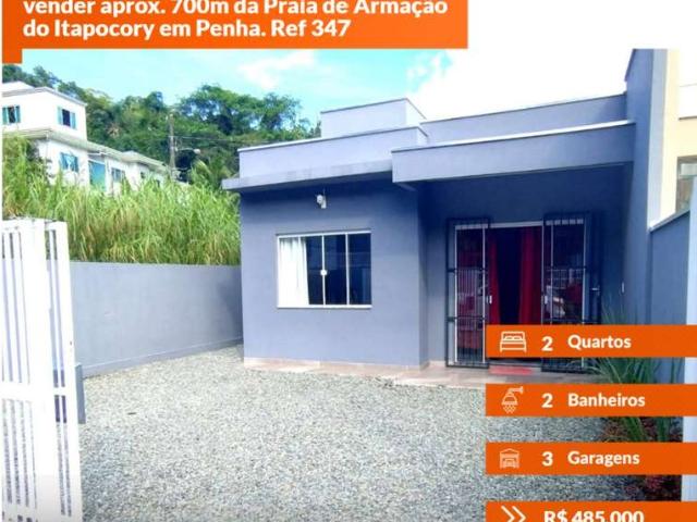 Casa / Sobrado para Venda em Penha/SC Praia de Armação do Itapocorói 2 Quartos