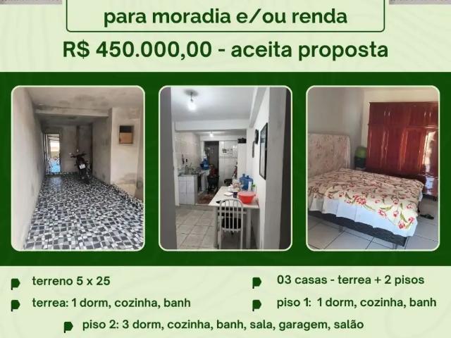 Casa / Sobrado para Venda em Pedreira/SP Centro 5 Quartos