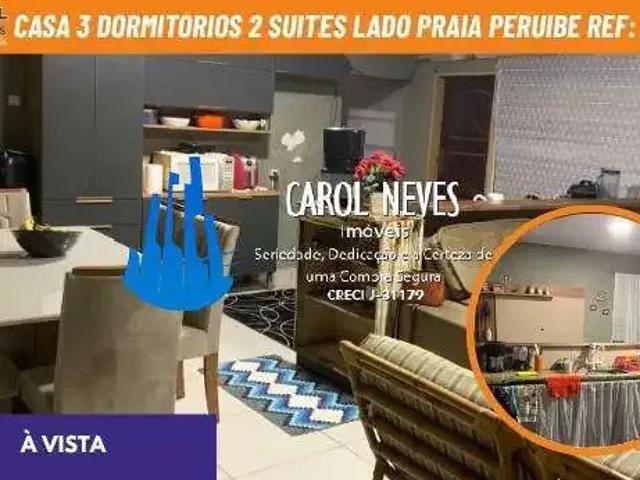 Casa / Sobrado para Venda em Peruíbe/SP Cidade Nova Peruibe 3 Quartos