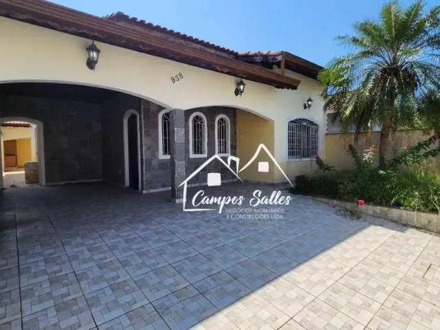 Casa / Sobrado para Venda em Peruíbe/SP Parque Balneário Oásis 3 Quartos