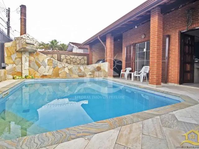 Casa / Sobrado para Venda em Peruíbe/SP Parque Balneário Oásis 3 Quartos