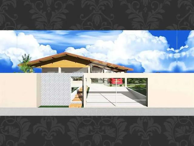 Casa / Sobrado para Venda em Peruíbe/SP Parque Balneário Oásis 3 Quartos