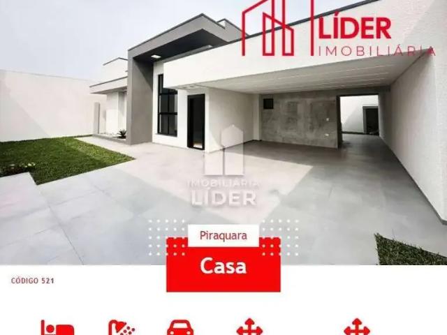 Casa / Sobrado para Venda em Piraquara/PR Planta Araçatuba 3 Quartos