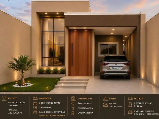 Casa / Sobrado para Venda em Portão/RS Vila Rica 3 Quartos