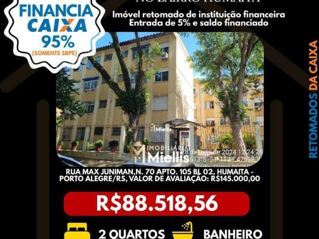 Casa / Sobrado para Venda em Porto Alegre/RS Humaitá 2 Quartos