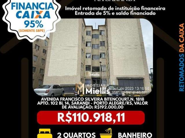 Casa / Sobrado para Venda em Porto Alegre/RS Sarandi 2 Quartos