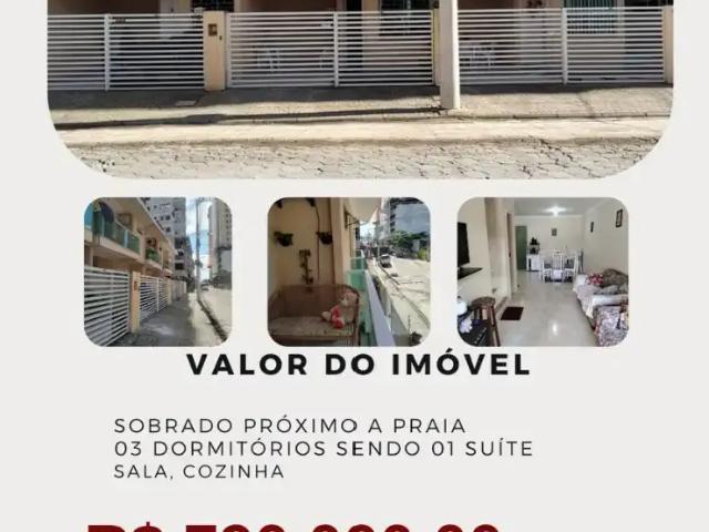 Casa / Sobrado para Venda em Porto Belo/SC Balneário Perequê 3 Quartos