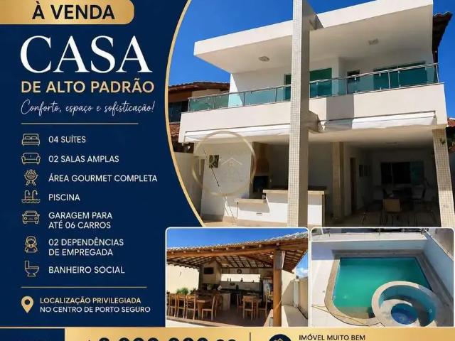 Casa / Sobrado para Venda em Porto Seguro/BA Centro 4 Quartos