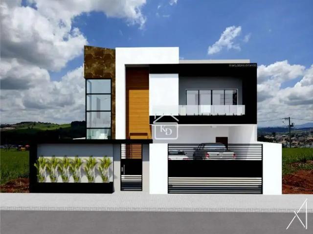 Casa / Sobrado para Venda em Pouso Alegre/MG Residencial Astúrias 3 Quartos