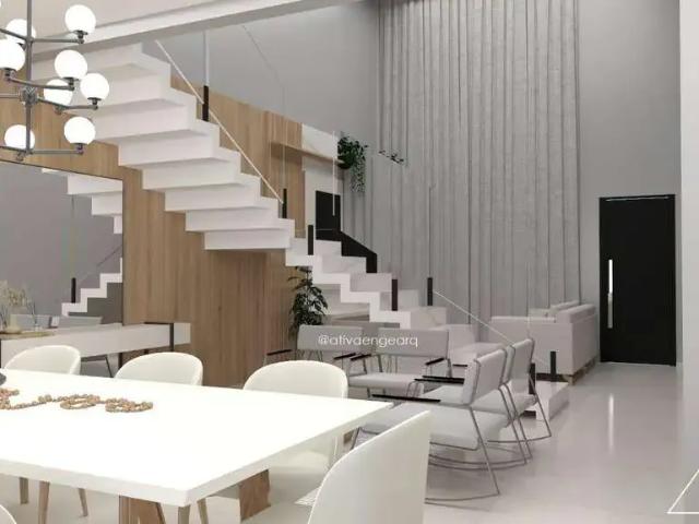 Casa / Sobrado para Venda em Pouso Alegre/MG Residencial Santa Rita II 3 Quartos