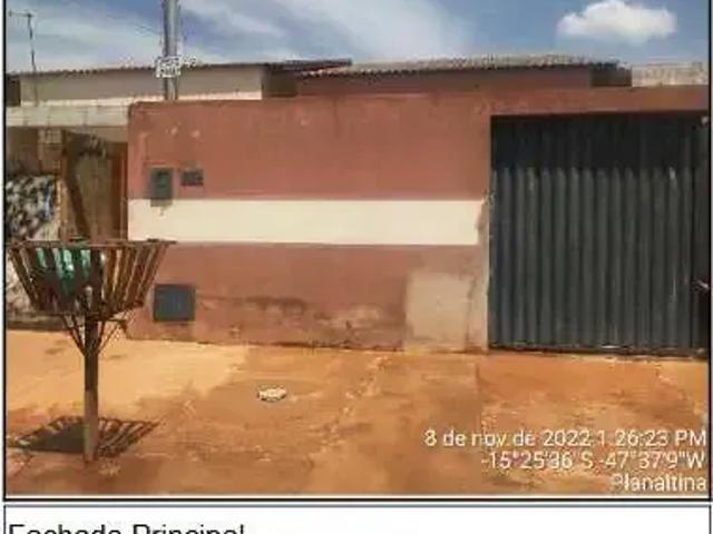 Casa / Sobrado para Venda em Planaltina/GO Setor Aeroporto Mutirão 2 Quartos