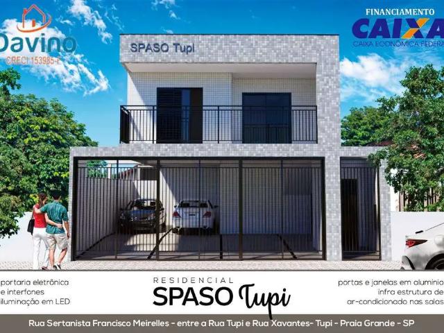 Casa / Sobrado para Venda em Praia Grande/SP Tupi 2 Quartos