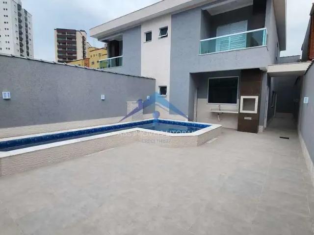 Casa / Sobrado para Venda em Praia Grande/SP Tupi 3 Quartos