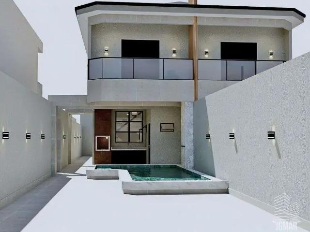 Casa / Sobrado para Venda em Praia Grande/SP Tupi 3 Quartos