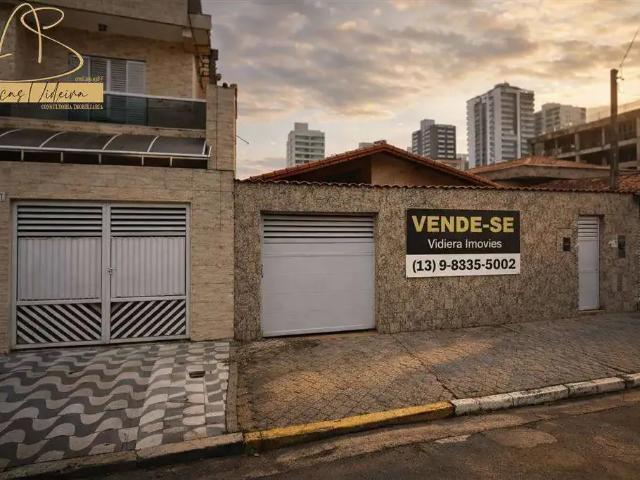 Casa / Sobrado para Venda em Praia Grande/SP Vila Assunção 3 Quartos