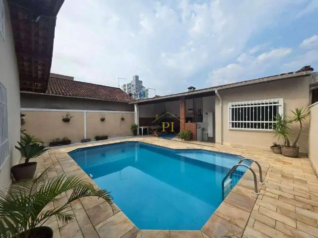Casa / Sobrado para Venda em Praia Grande/SP Vila Caiçara 3 Quartos