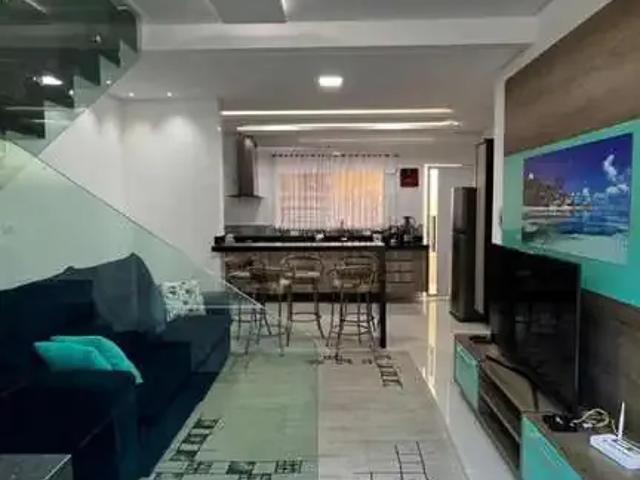 Casa / Sobrado para Venda em Praia Grande/SP Vila Caiçara 3 Quartos