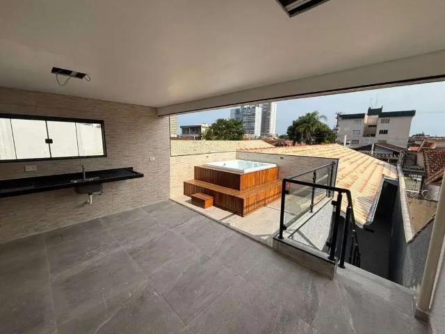 Casa / Sobrado para Venda em Praia Grande/SP Vila Caiçara 3 Quartos