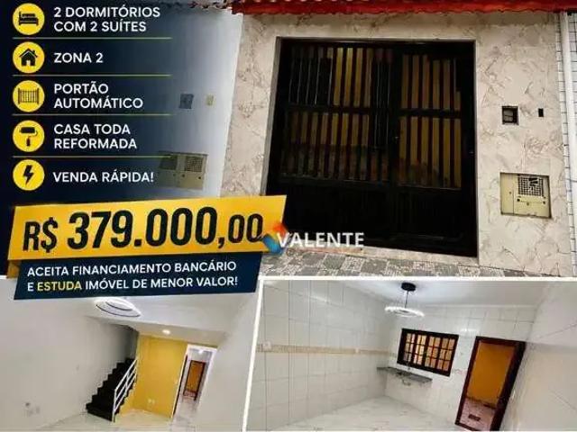 Casa / Sobrado para Venda em Praia Grande/SP Vila Caiçara 2 Quartos