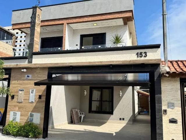 Casa / Sobrado para Venda em Praia Grande/SP Balneário Maracanã 3 Quartos