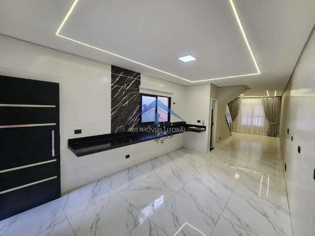 Casa / Sobrado para Venda em Praia Grande/SP Balneário Maracanã 3 Quartos