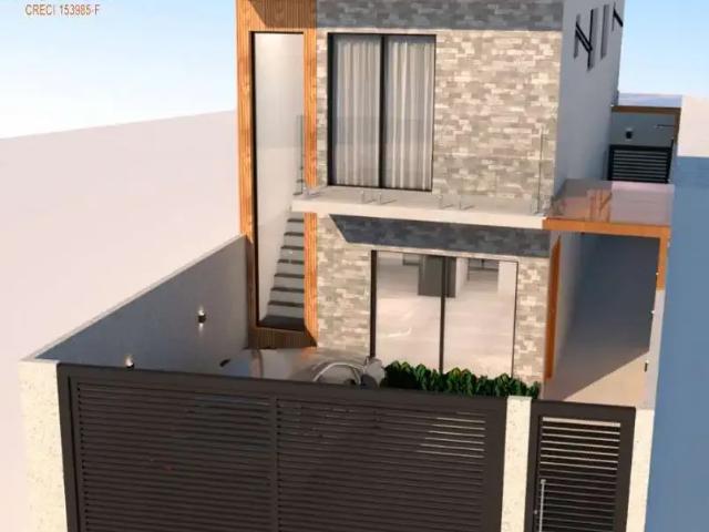 Casa / Sobrado para Venda em Praia Grande/SP Canto do Forte 3 Quartos