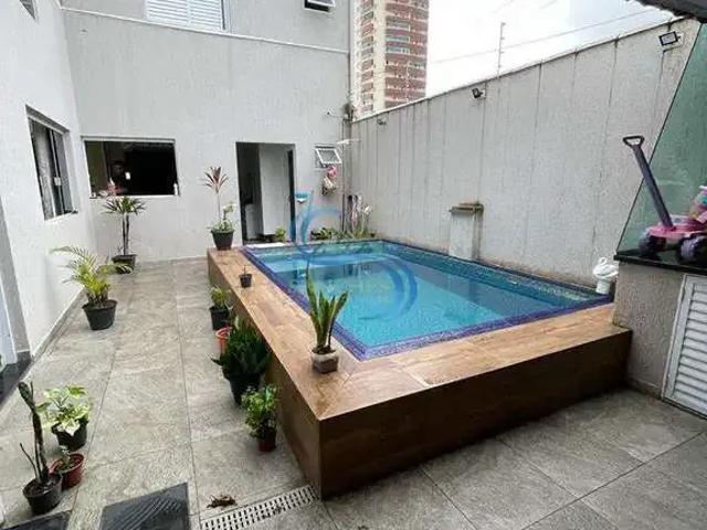 Casa / Sobrado para Venda em Praia Grande/SP Cidade Ocian 3 Quartos