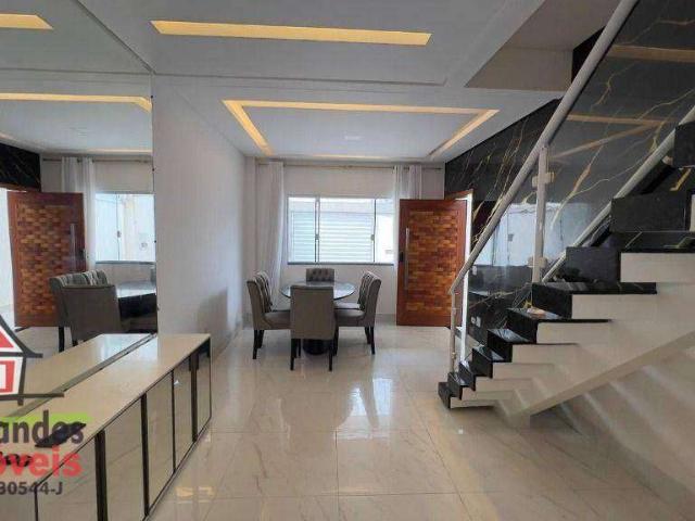 Casa / Sobrado para Venda em Praia Grande/SP Vila Assunção 3 Quartos